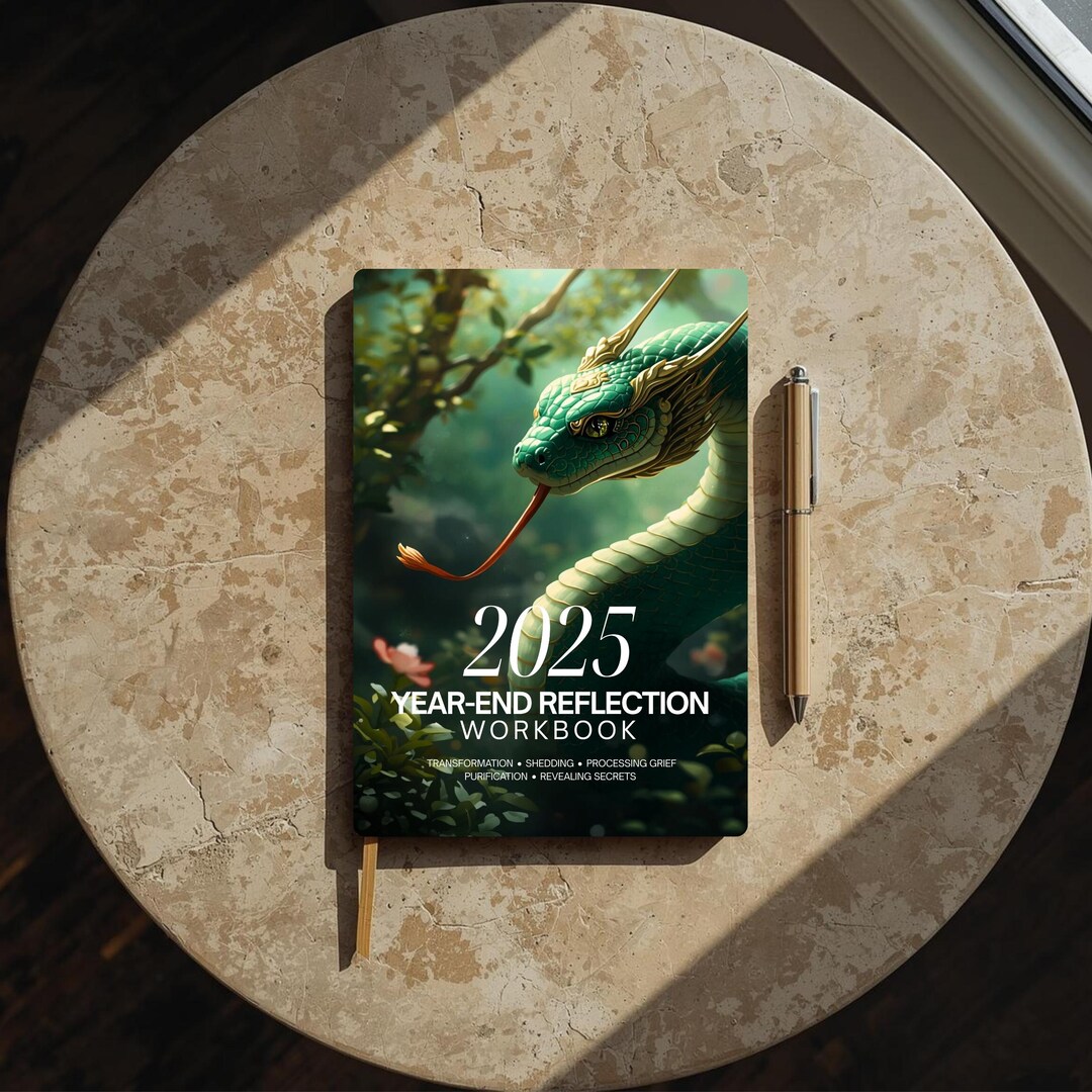 2025 Year-end Reflection Workbook | Snake Year Reflection | Spiritual ...