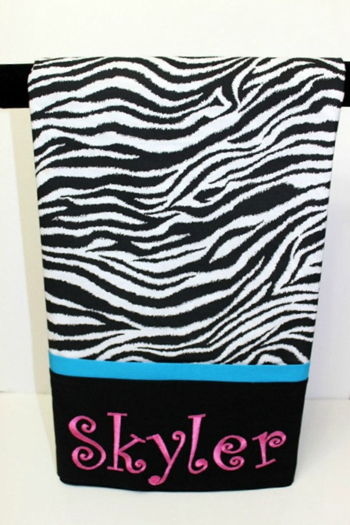 Black and White Zebra Print Pillowcase - Etsy