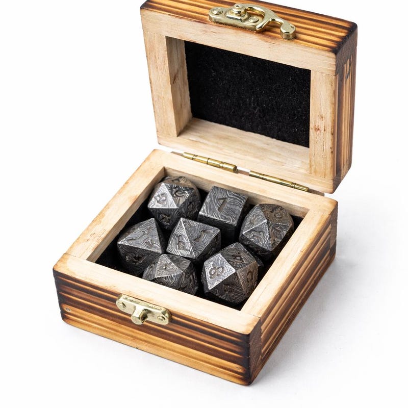 Dnd Dice Hand Forged - Etsy