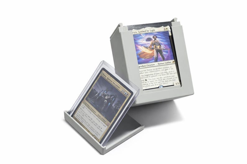 MTG Commander Deck Box - 100 Card Display, PLA Tough+ 3D Printed ...