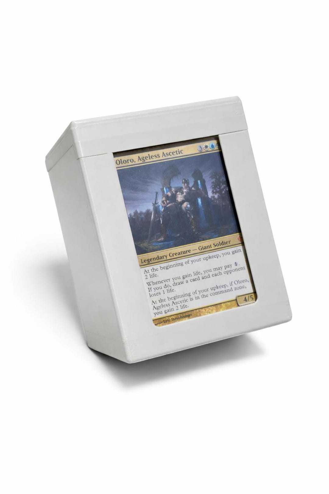 MTG Commander Deck Box - 100 Card Display, PLA Tough+ 3D Printed ...