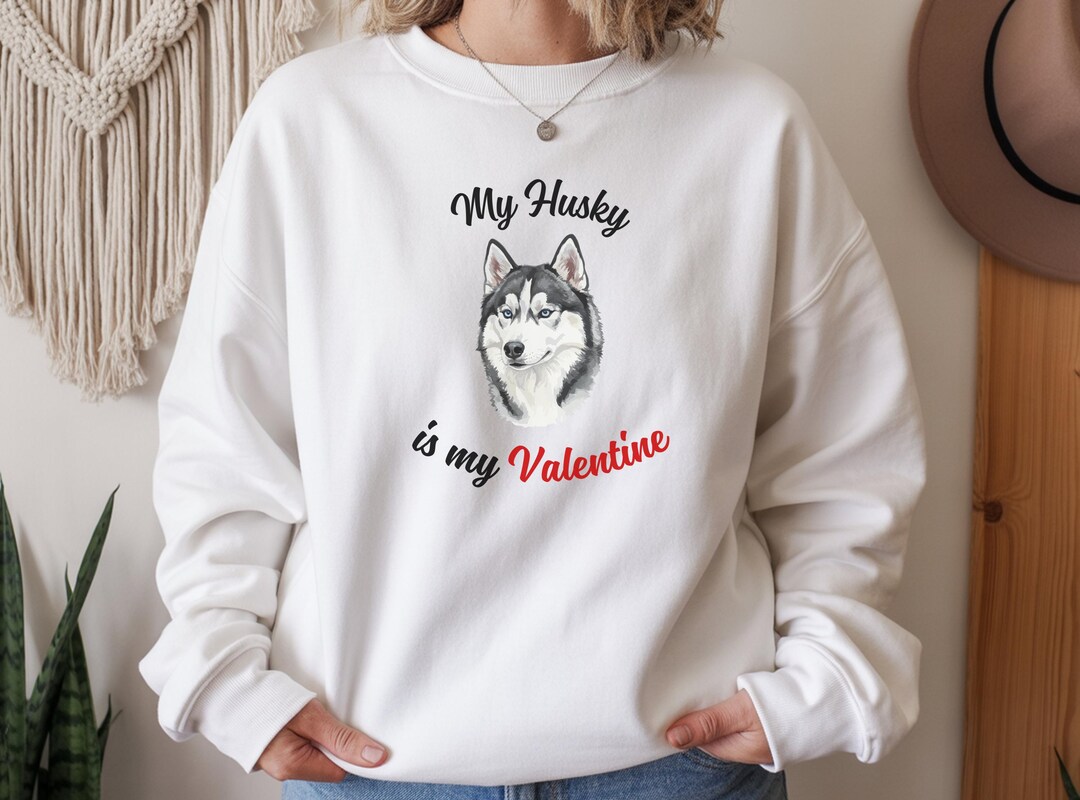My Husky is My Valentine Png, Husky Lover Png, Valentines Day Png ...