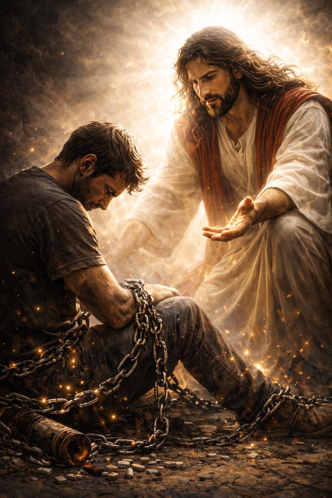 Jesus Christ LDS Digital Painting – Savior Collection Wall Art ...