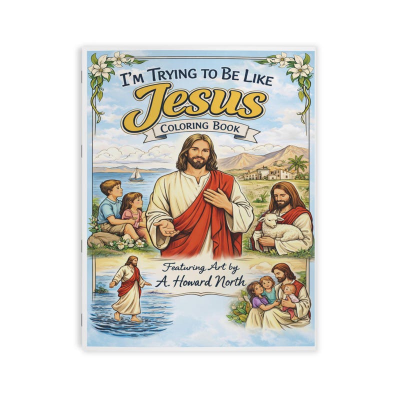 Jesus Coloring Book for Kids | Bible Stories, Sunday School Activity ...