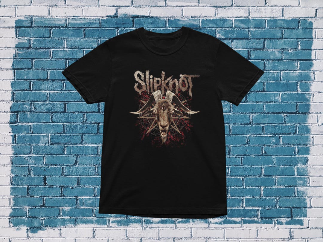 Slipknot Baphomet T-shirt / Nu Metal / Groove Metal / Streetwear / Rare ...