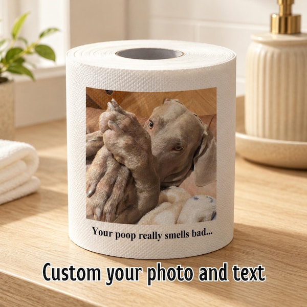 Custom Toilet Paper - Etsy
