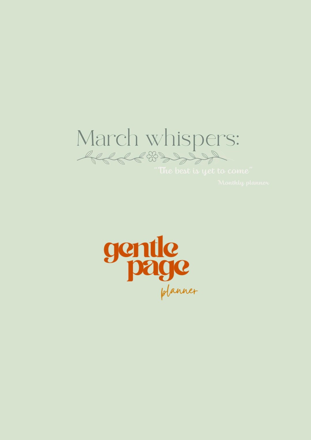 Printable Digital March Monthly Planner, - Etsy