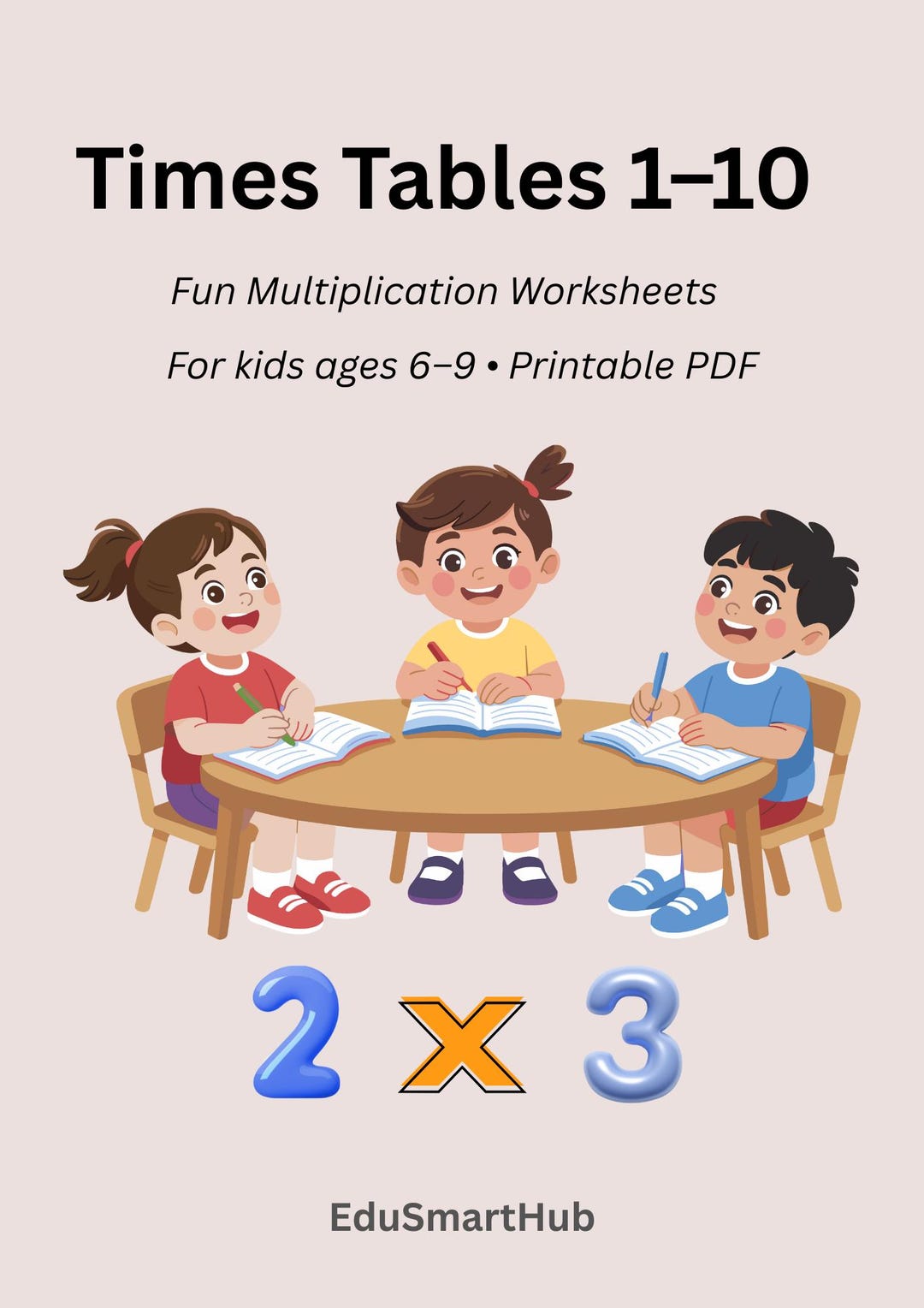 Times Tables Worksheets 1–10 | Multiplication Practice for Kids ...