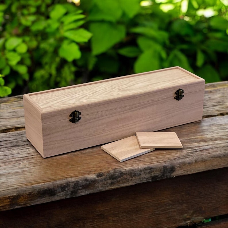 Handcrafted Wood Sports Card Storage Box: Holds 750+ Cards - Etsy