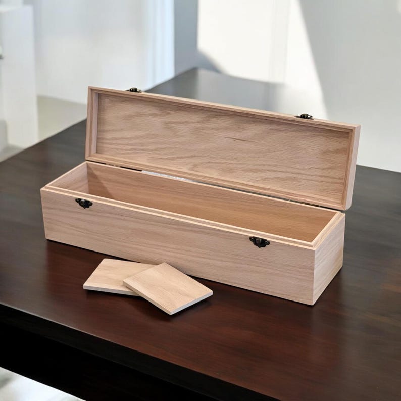 Handcrafted Wood Sports Card Storage Box: Holds 750+ Cards - Etsy