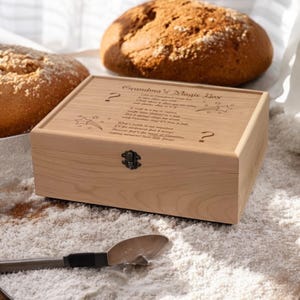 Personalized Grandma Keepsake Box: Engraved Wooden Memory Box - Etsy
