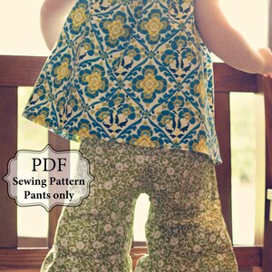 PDF Ruffle Bottom Pants Pattern - Sz. 3m - Girls 6 INSTANT DOWNLOAD - Etsy
