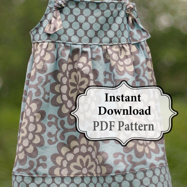 Apron Dress Pattern - Etsy