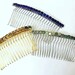 Metal Cube Hair Comb, for Weddings, Parties, Evening, Cocktail, Holiday ...