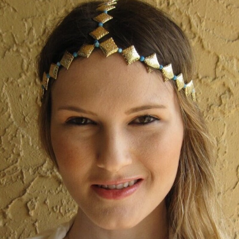 Beaded Headpiece - Etsy