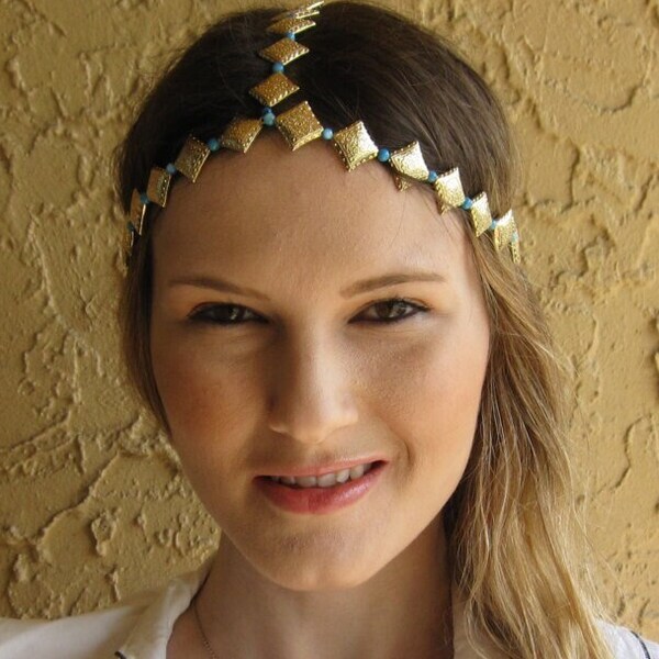 Beaded Headpiece - Etsy