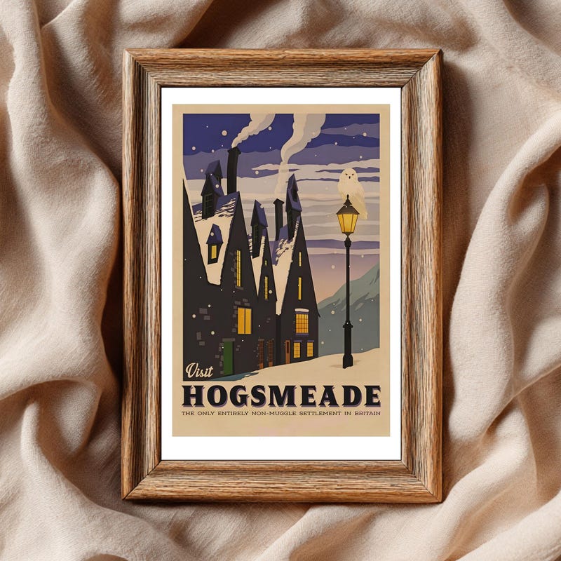 Hogsmeade Poster - Etsy