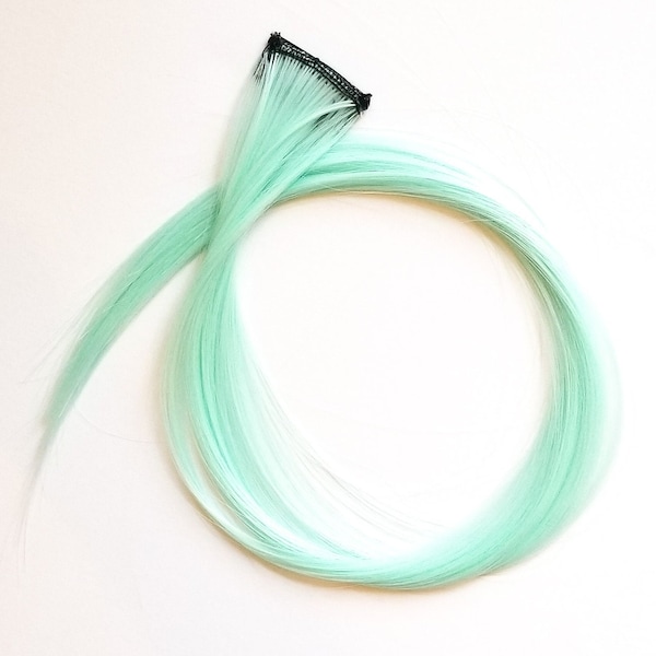 Blue Hair Extension - Etsy