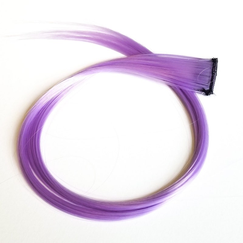 Purple Hair Extensions - Etsy