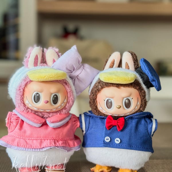 Labubu Donald Duck - Etsy