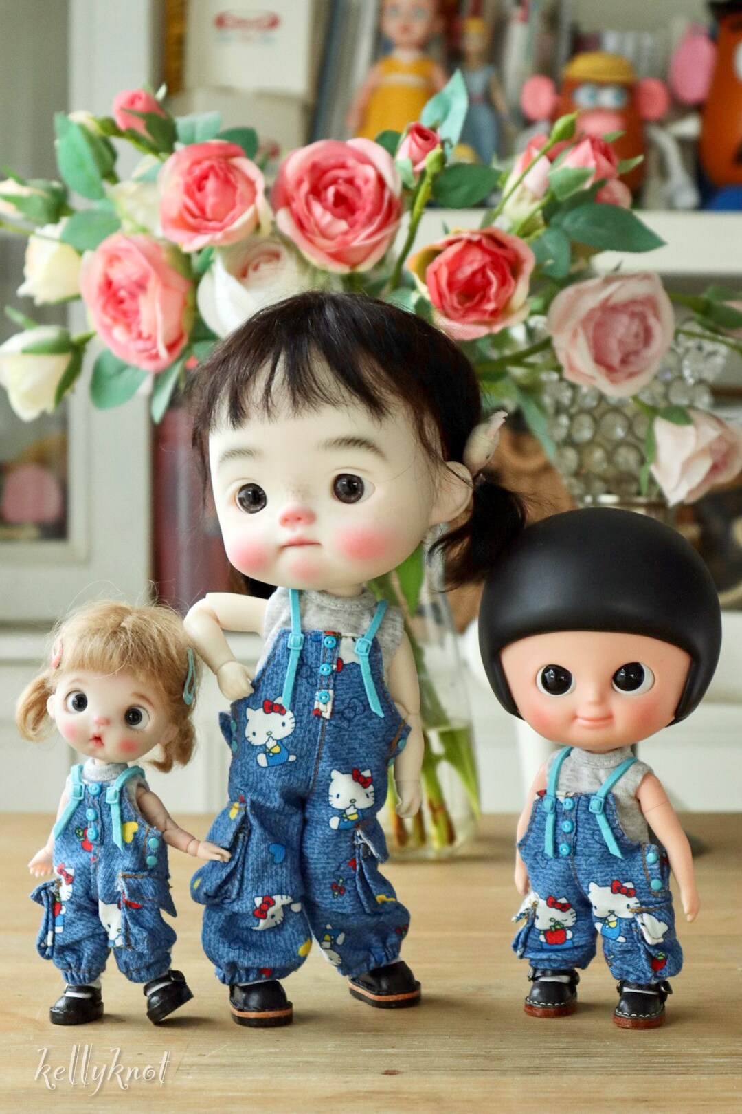 Signature Overalls for Qbaby Big Fish Dain Dain Lati Yellow Ob11 Blythe ...