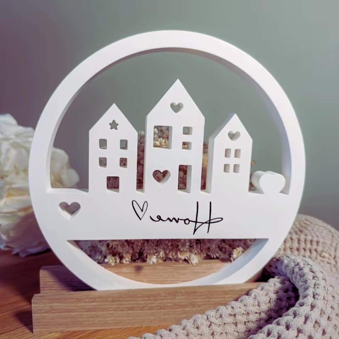 House Resin Mold – Circular Ring Home Decor, DIY Craft - Etsy