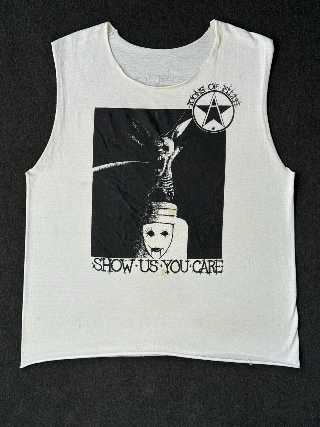 Vintage Icons of Filth Shirt, Anarcho Punk DIY Sleeveless Tee - Etsy