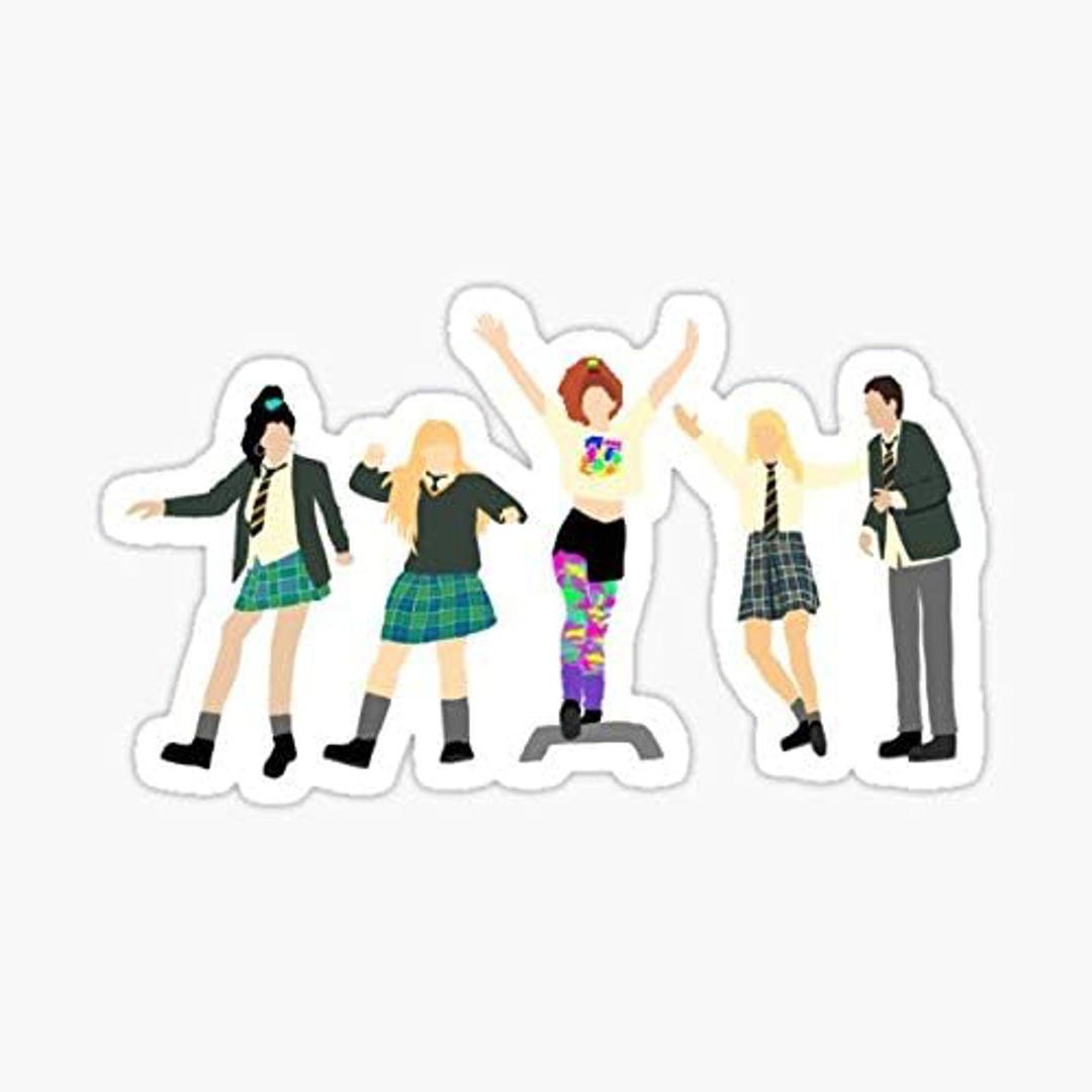 5" Derry Girls Step Dancing With Orla Vinyl Bumper Sticker - Etsy