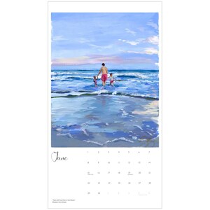 2025 Coastal Wall Calendar - Etsy