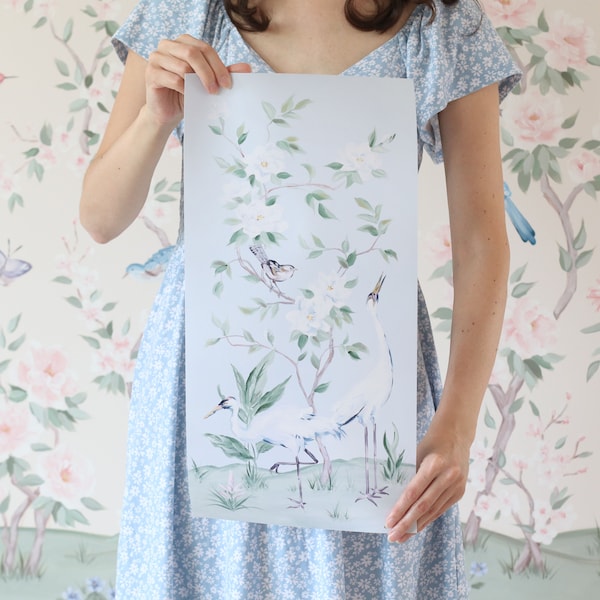 Fine Art Wallpaper Birds - Etsy