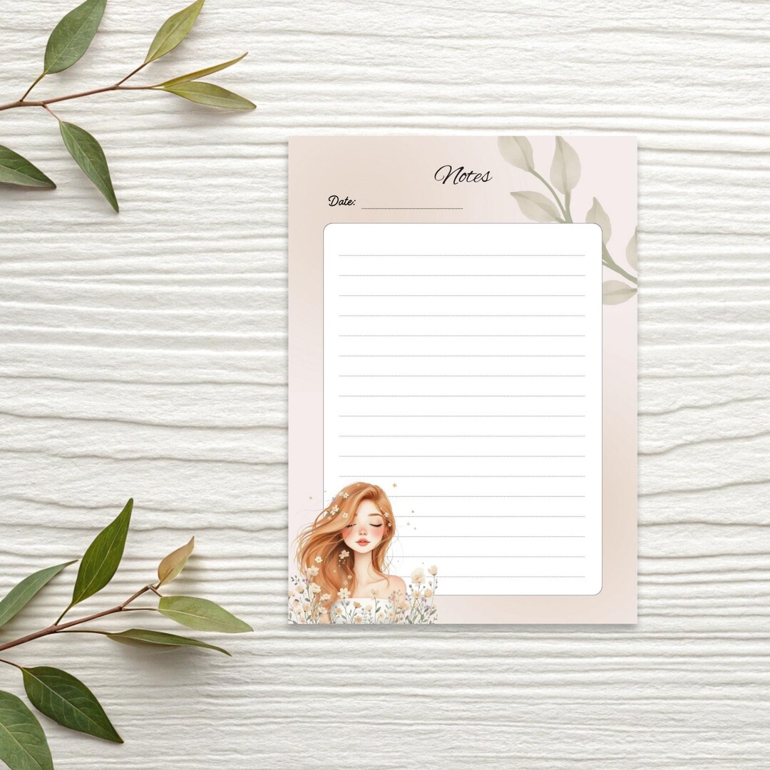 Notepads – Tear-off Pages – Journaling - Etsy