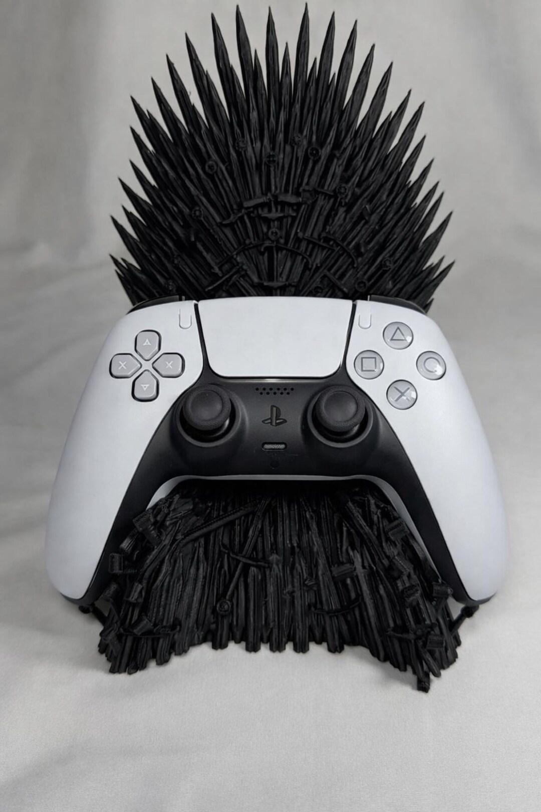 Iron Throne Controller Stand for PS5 & Xbox – Medieval Gamer Desk Decor ...