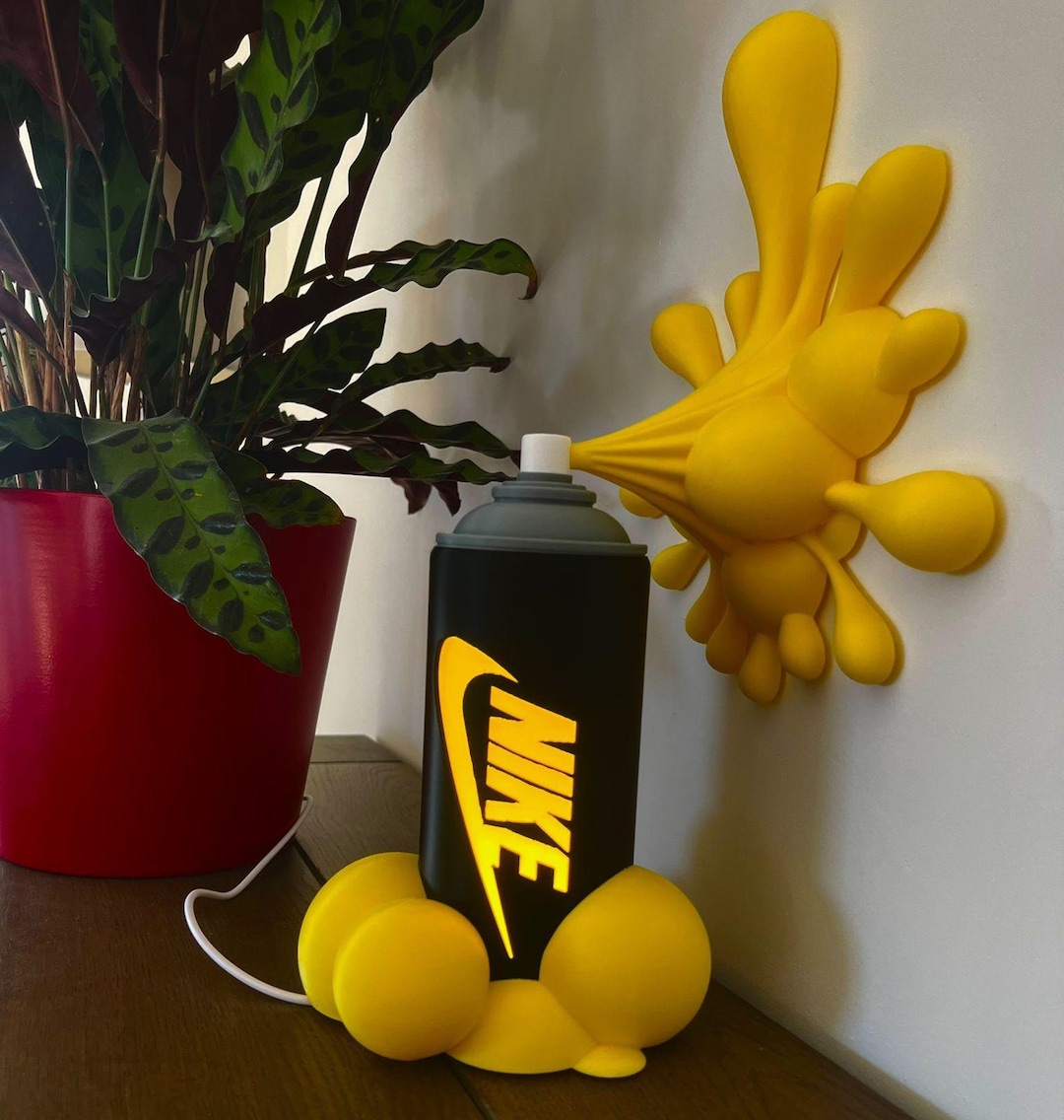 Graffiti Paint Spray Lamp - Light-up Street Art Decoration - Etsy
