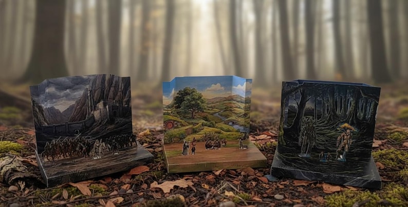 Middle Earth Paper Craft - Etsy
