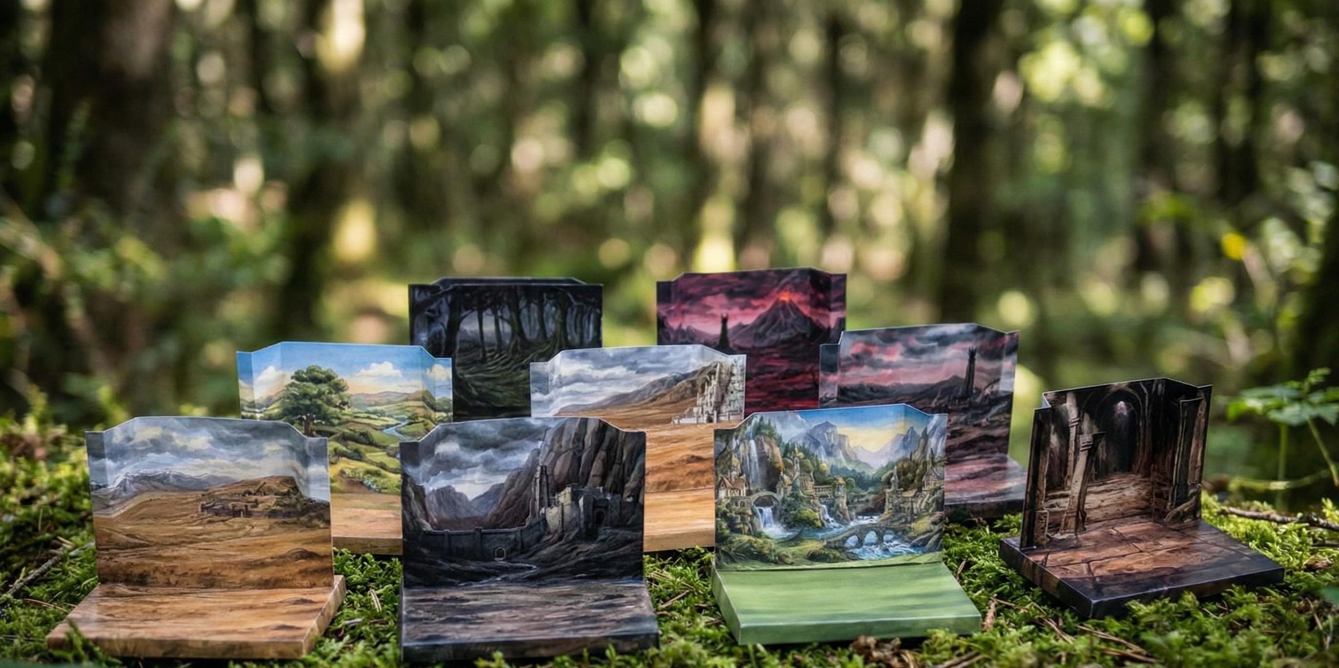 Middle Earth Paper Craft - Etsy