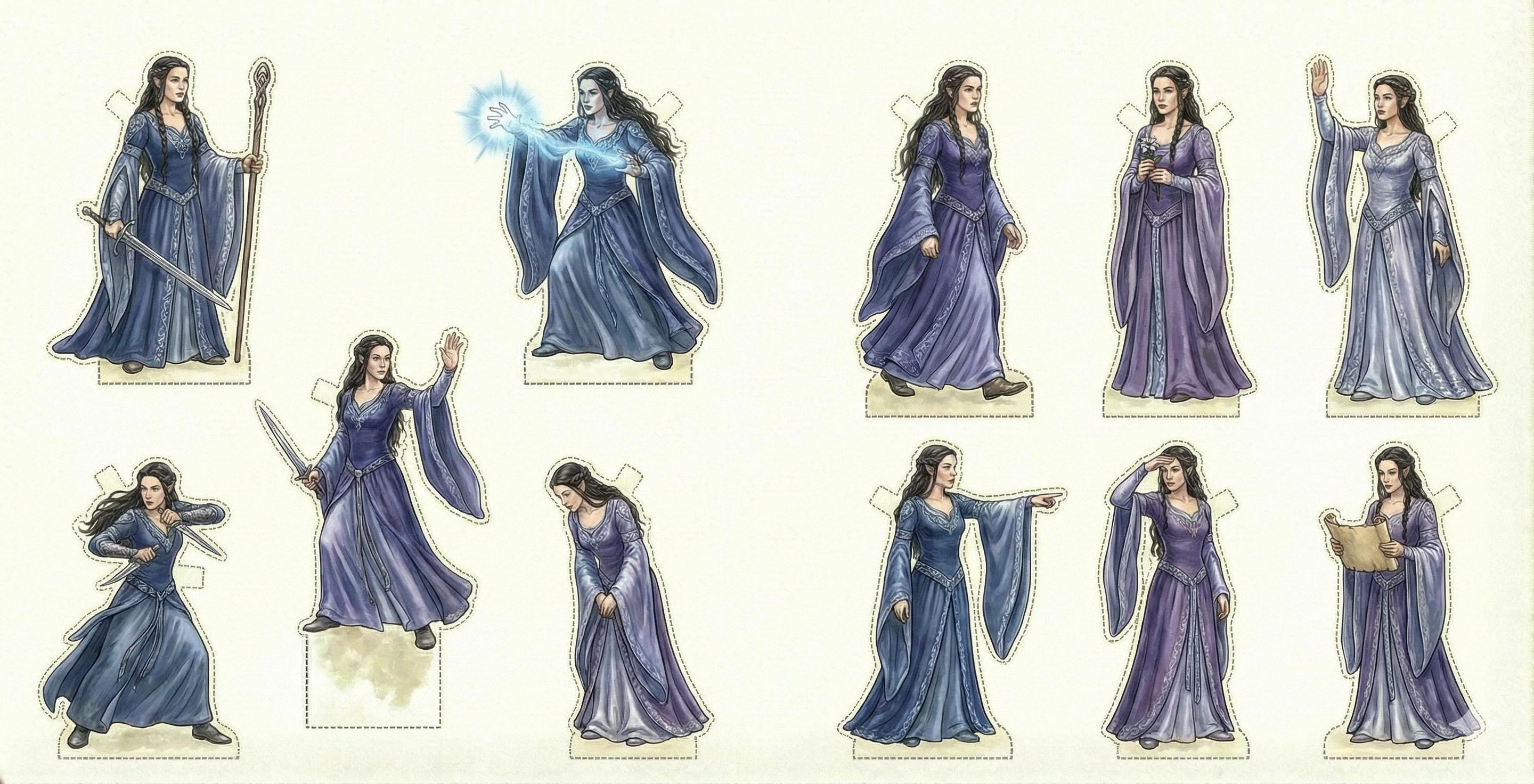 Middle Earth Paper Craft - Etsy
