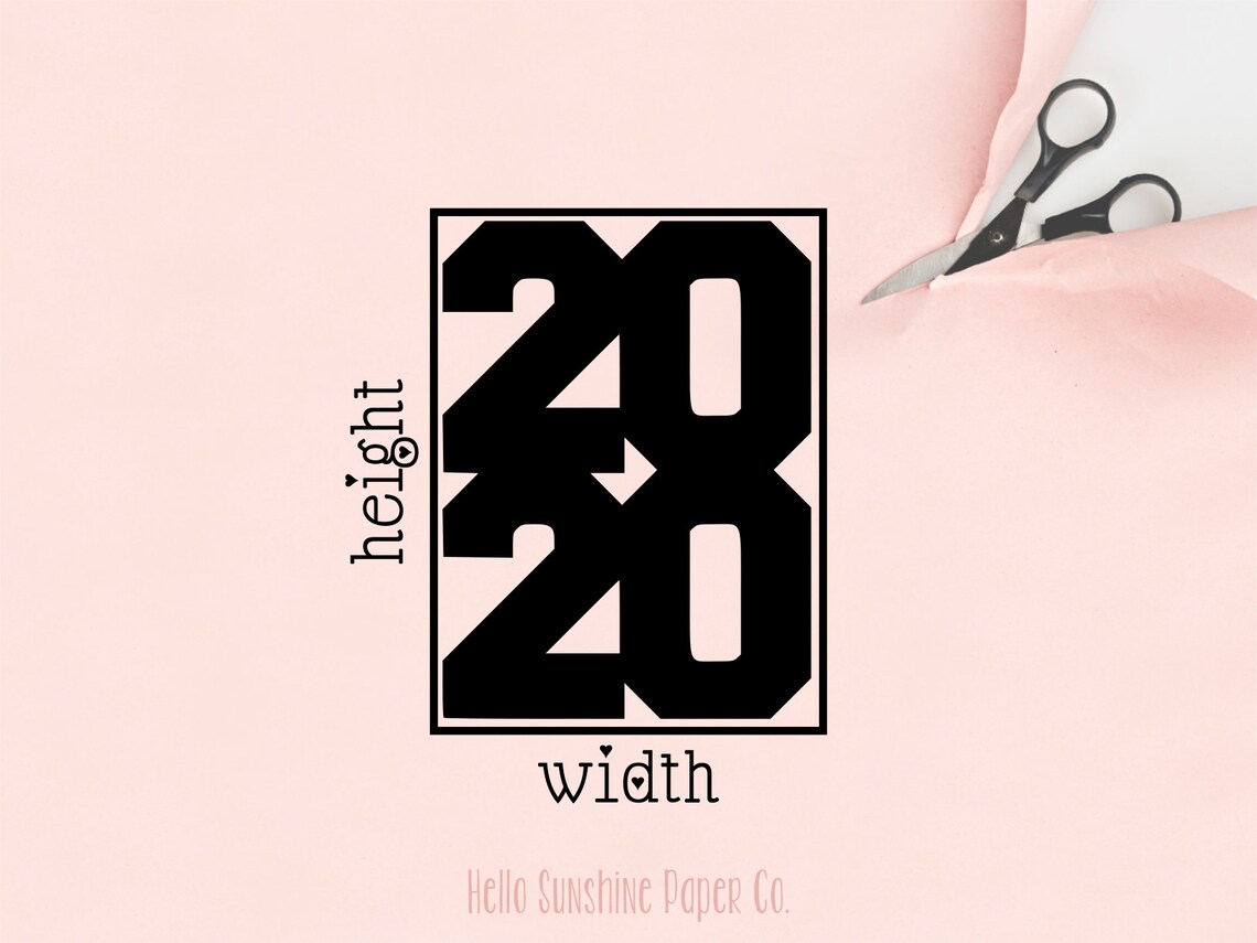 2020 Paper Cut Outs Set of 20 - Etsy