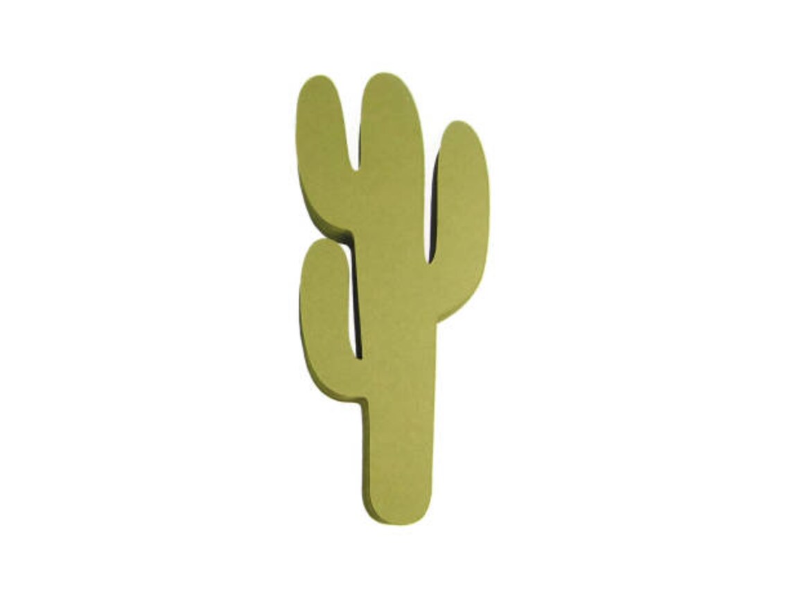 Cactus Paper Cut Outs Set of 25 - Etsy