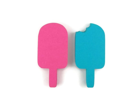 Popsicle Paper Cut Outs set of 25 by Hello Sunshine | Catch My Party