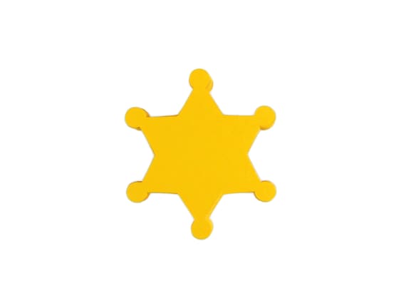 Sheriff Badge Paper Cut Outs set of 25 by Hello Sunshine | Catch My Party