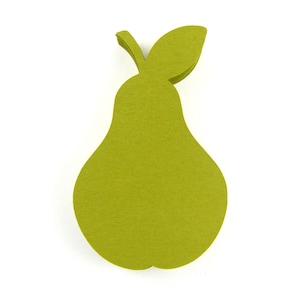 Pear Paper Cut Outs Set of 25 - Etsy