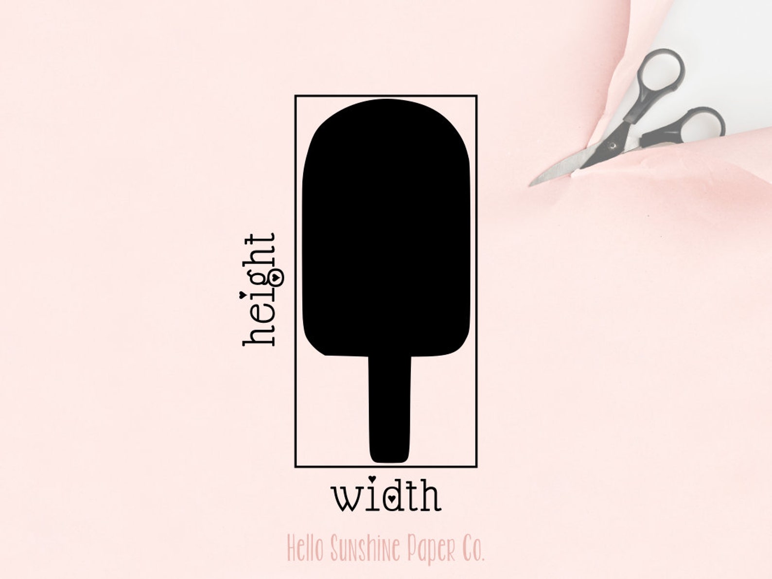 Popsicle Paper Cut Outs Set of 25 - Etsy