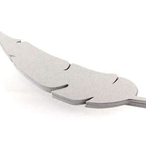 Feather Paper Cut Outs Set of 25 - Etsy