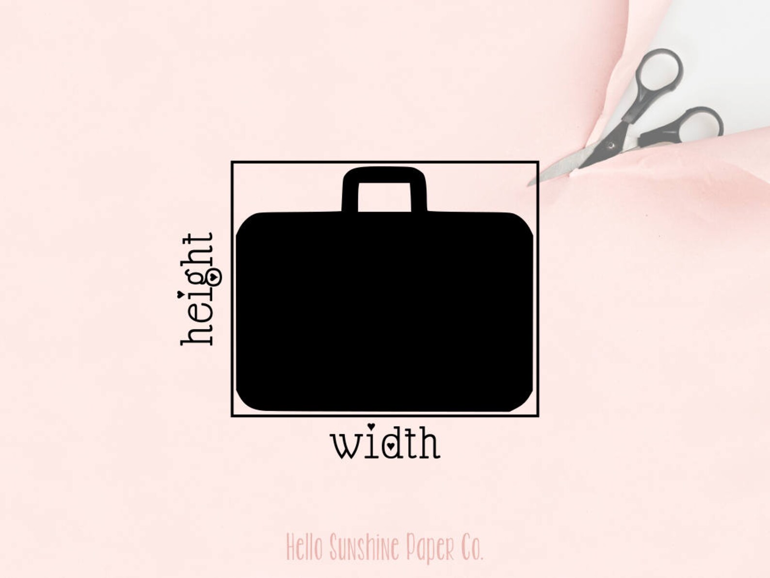 Suitcase Paper Cut Outs Set of 25 | Etsy