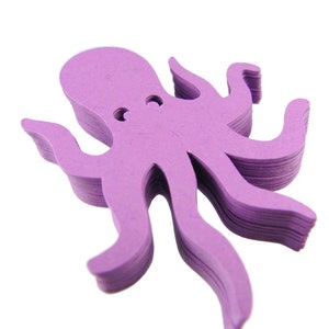 Octopus Paper Cut Outs Set of 25 - Etsy