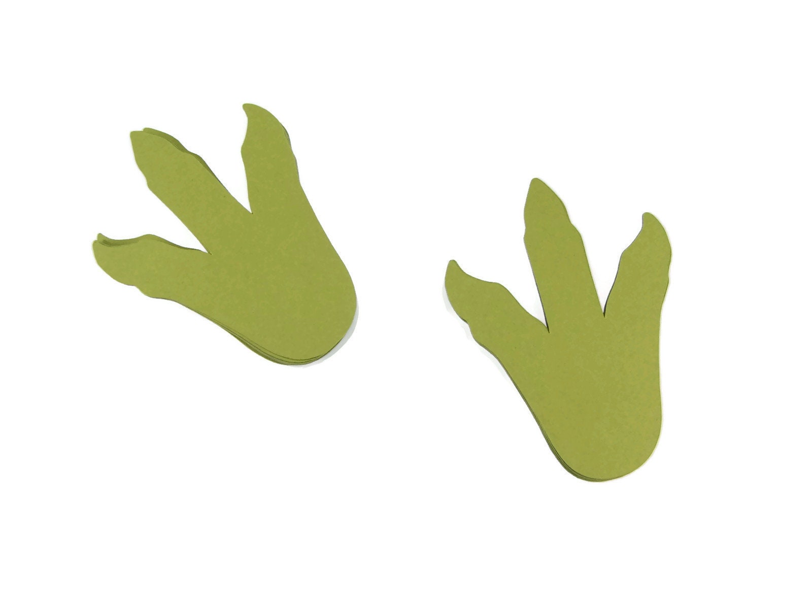 Dinosaur Feet Cut Out