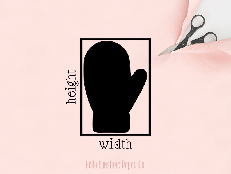 Mitten Paper Cut Outs Set of 25 - Etsy