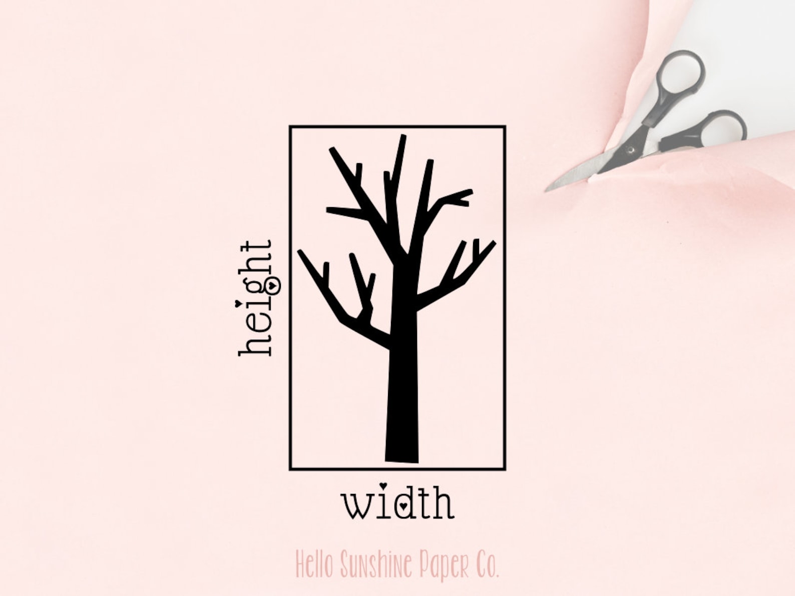 Bare Tree Paper Cut Outs Set of 25 - Etsy