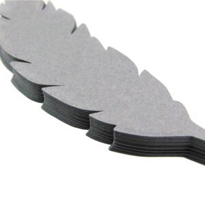 Feather Paper Cut Outs Set of 25 - Etsy