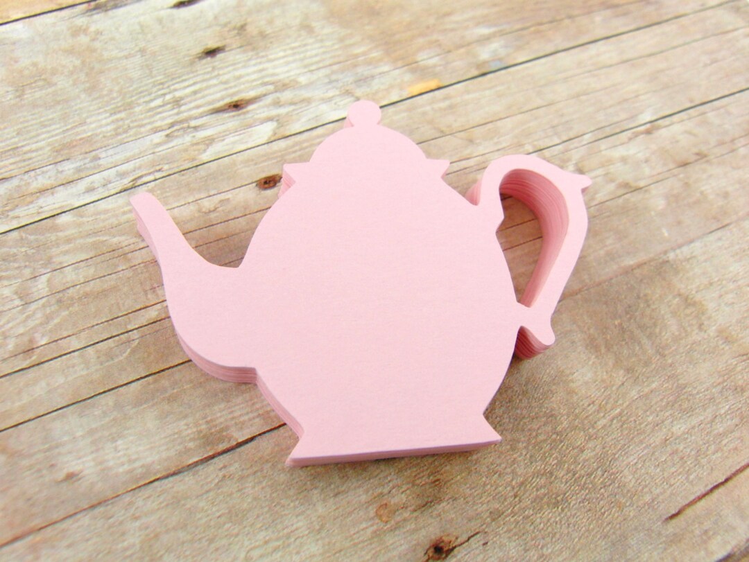 Tea Pot Paper Cut Outs Set of 25 - Etsy
